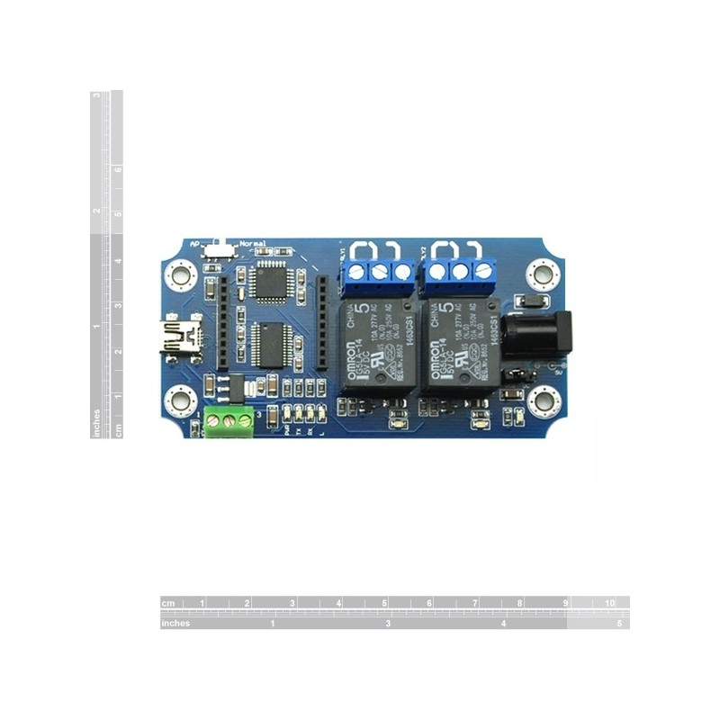 Modulo de Relés 2 Canais USB/Wireless