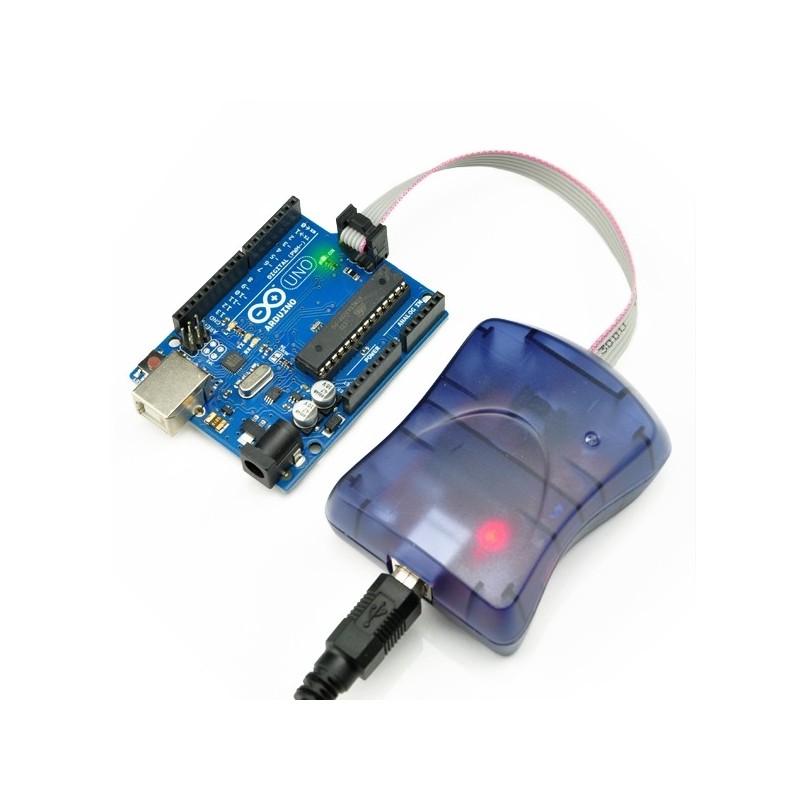 USBtinyISP V2 AVR ISP Programmer with Plastic Box