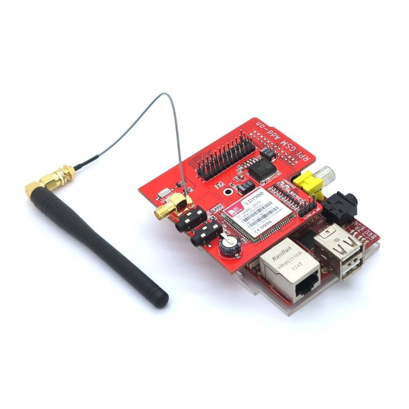 Raspberry Pi SIM900 GSM/GPRS Add-on