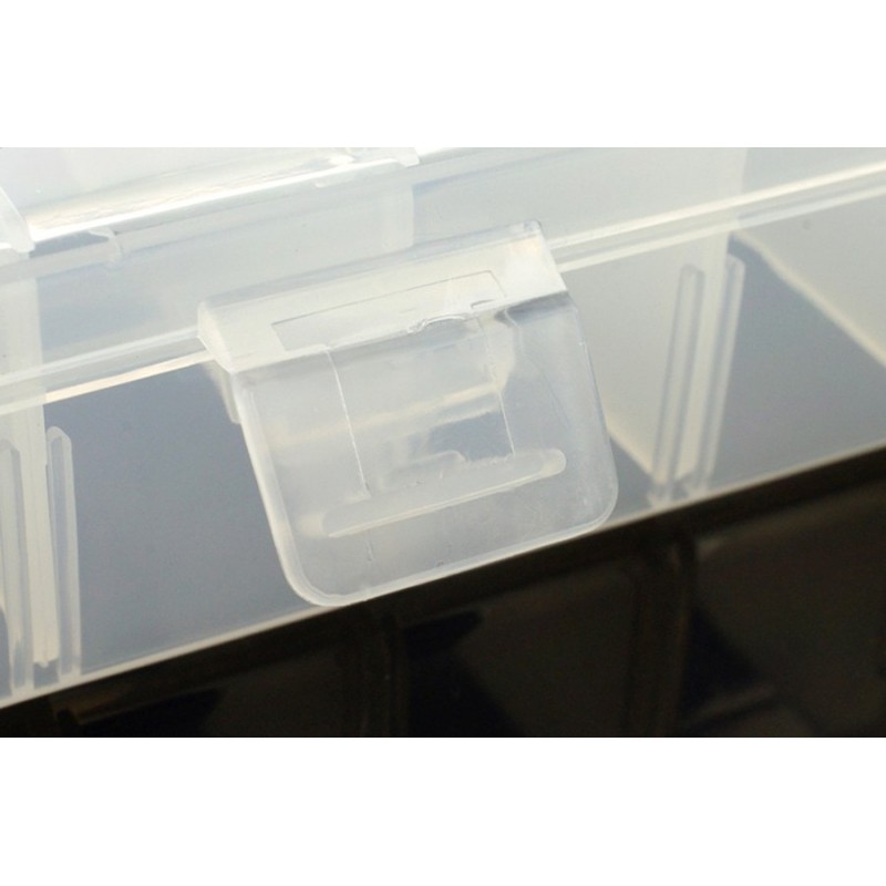 Adjustable Compartment Parts Box - 24 compartments