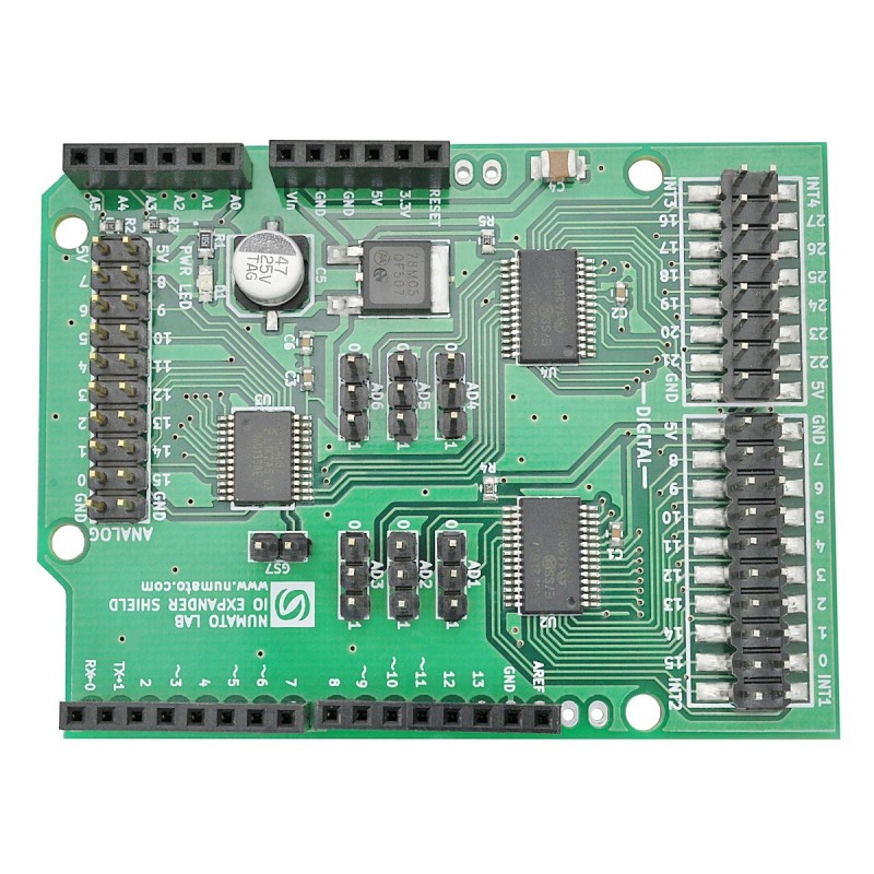 Digital and Analog IO Expander Shield