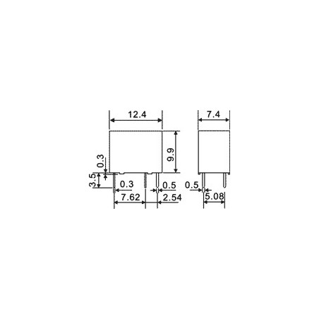 Electromagnetic Relay SPDT 5V DC