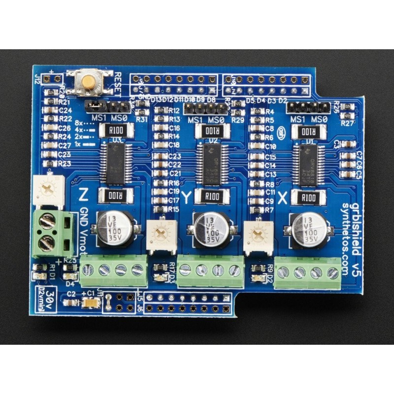 Cnc Shield Synthetos Gshield Grblshield V5 Para Arduino