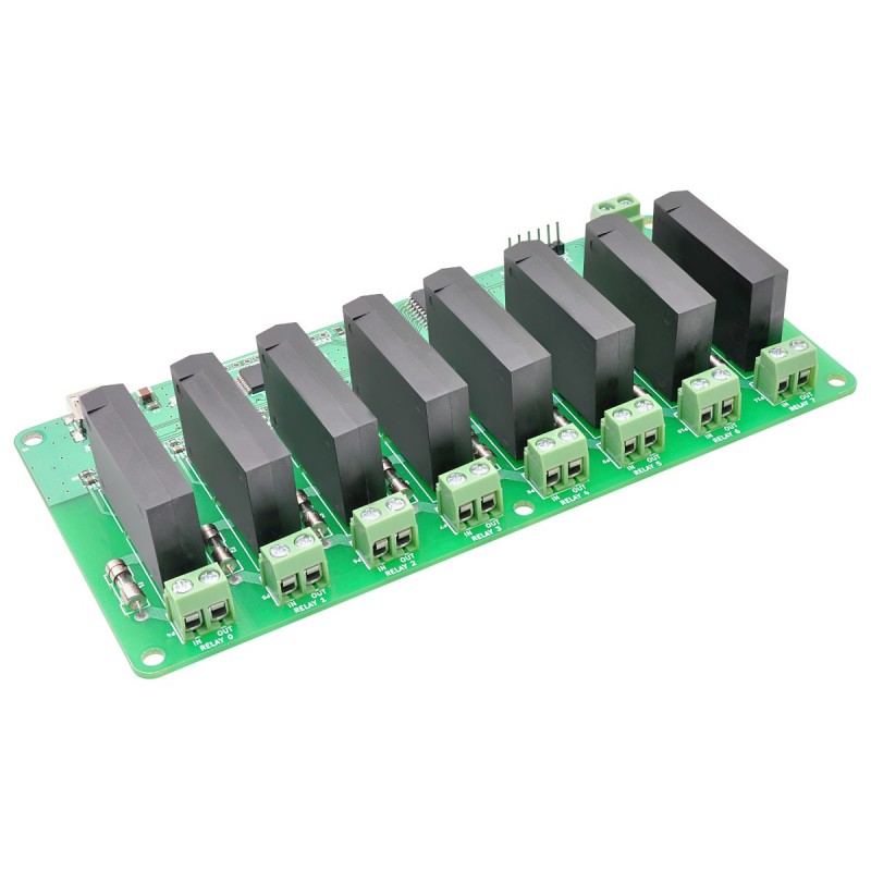 8 Channel USB (AC) Solid State Relay Module