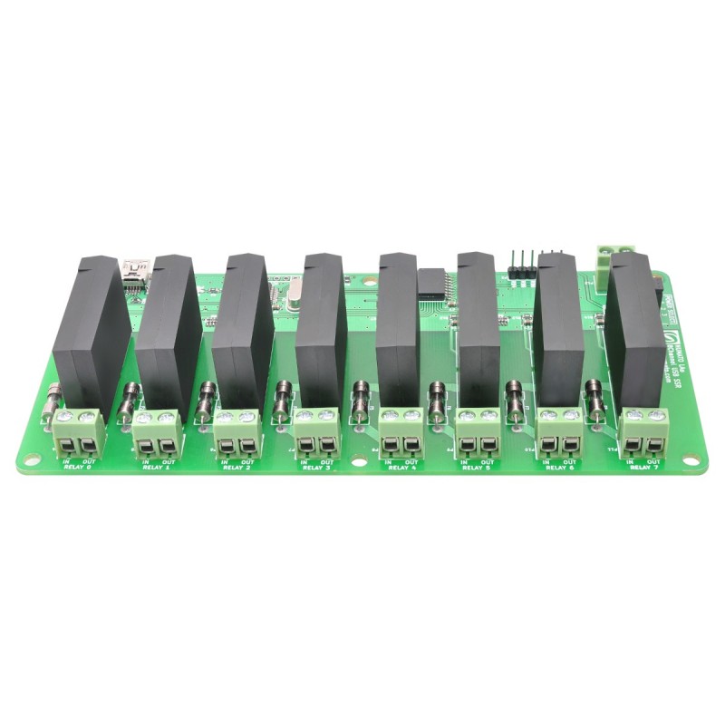 8 Channel USB (AC) Solid State Relay Module