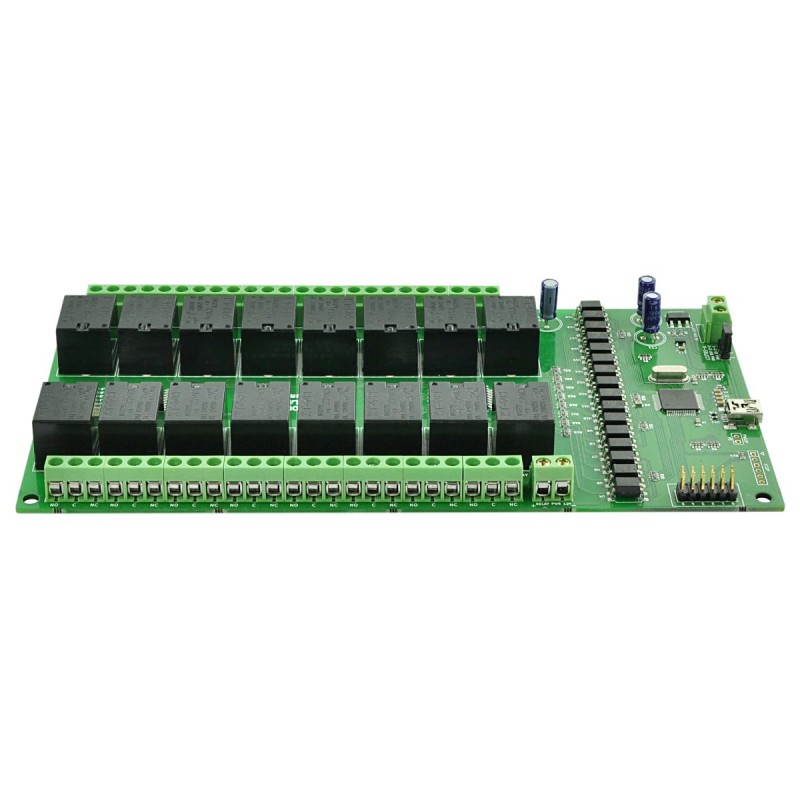16 Channel USB Relay Module