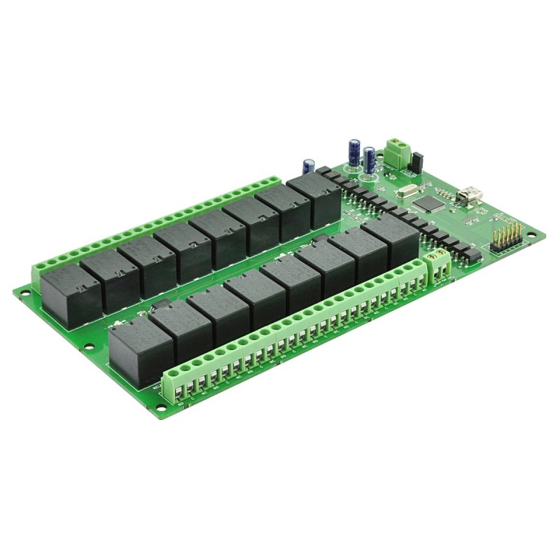 16 Channel USB Relay Module
