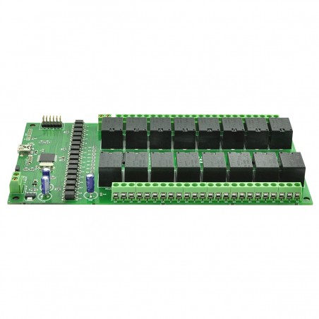 16 Channel USB Relay Module