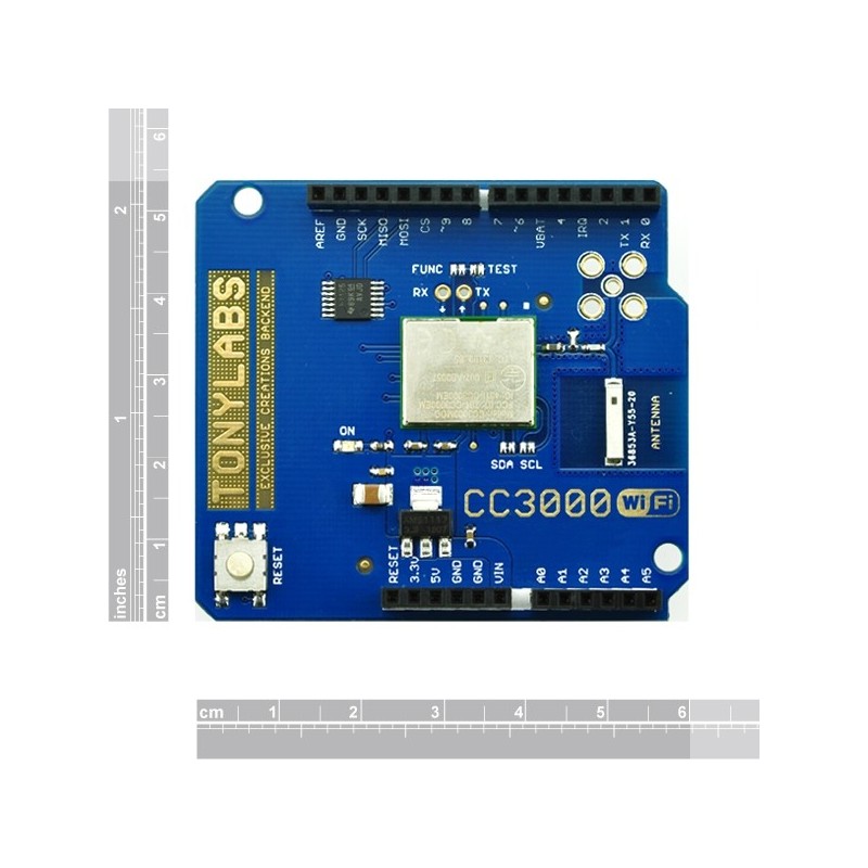 CC3000 WiFi Shield