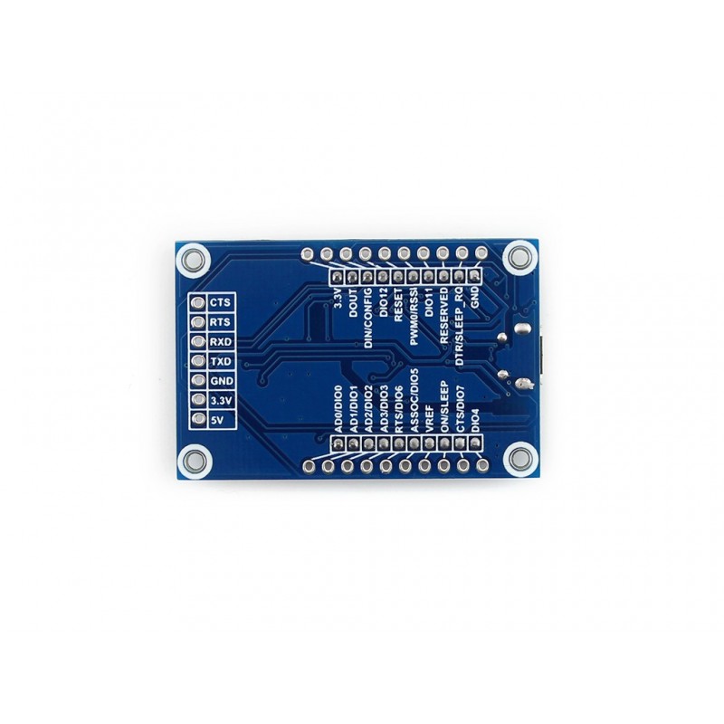 Kit de avaliação c/ módulo ZigBee CC2530 - pinout xBee