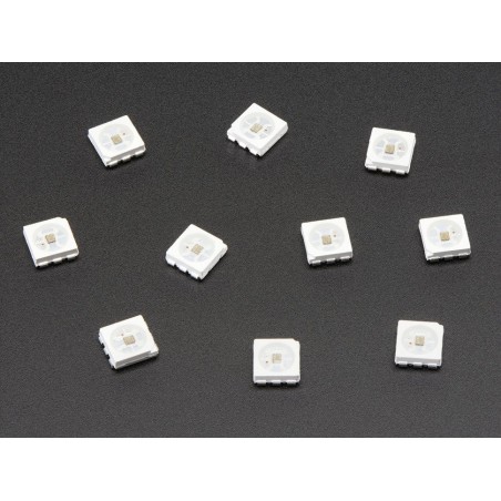 APA102 5050 RGB LED w/ Integrated Driver Chip - 10 Pack - APA102C