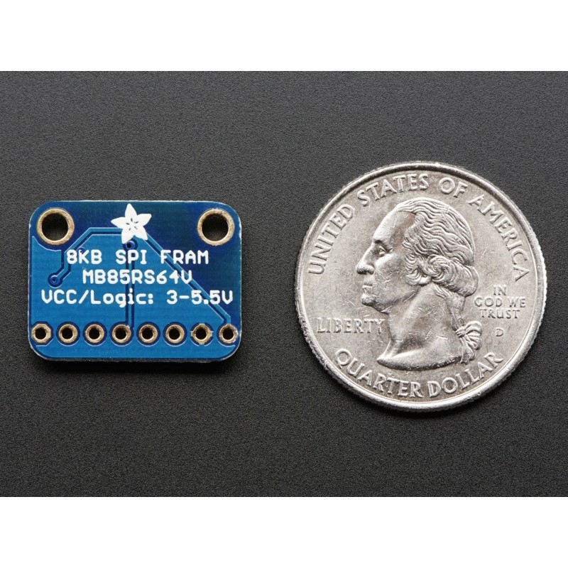 Adafruit SPI Non-Volatile FRAM Breakout - 64Kbit / 8KByte