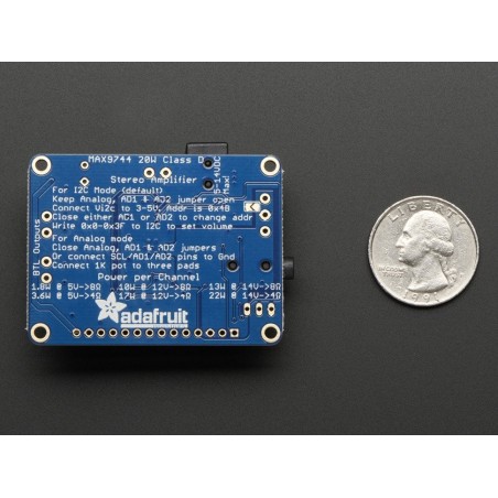 Stereo 20W Class D Audio Amplifier - MAX9744