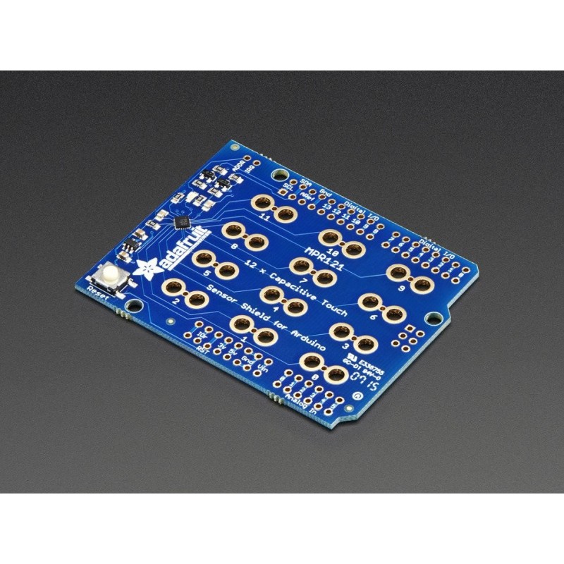 Adafruit 12 x Capacitive Touch Shield for Arduino - MPR121