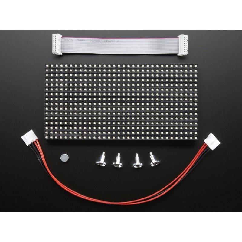 Painel Matriz de LEDs RGB 16x32pixeis - 192x96mm