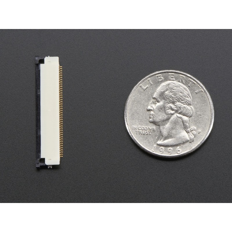 50-pin 0.5mm pitch top-contact FPC SMT Connector