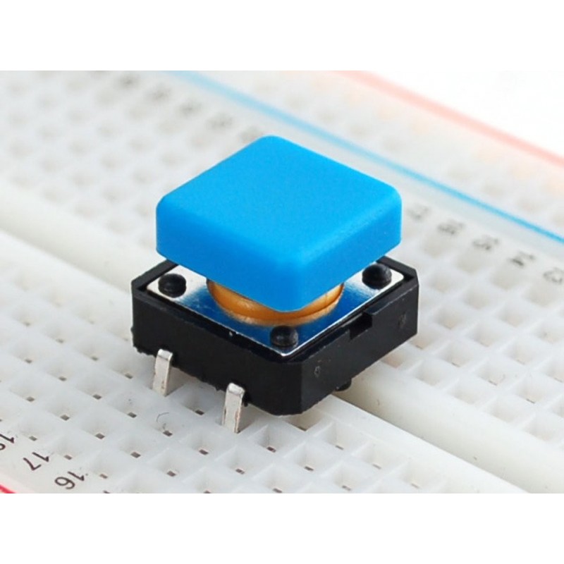 Colorful Square Tactile Button Switch Assortment - 15 pack