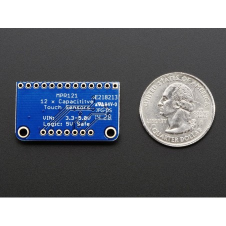 Adafruit 12-Key Capacitive Touch Sensor Breakout - MPR121
