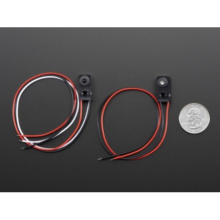 IR Break Beam Sensor - 3mm LEDs - 25cm