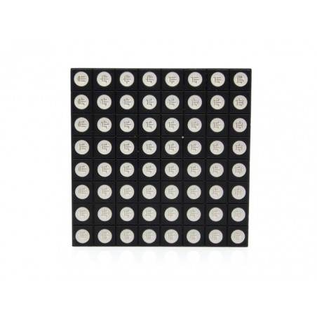 Matriz de LEDs RGB 8x8 com 60mm (pontos-circulares)