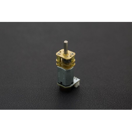 Micro Motor com encoder e caixa Redutora 210:1 - 6V 75rpm