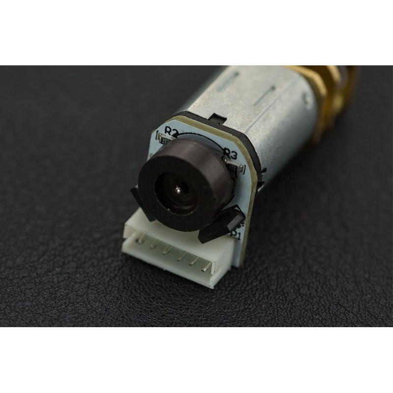 Micro DC Geared motor w/Encoder- 6V 105RPM 150:1