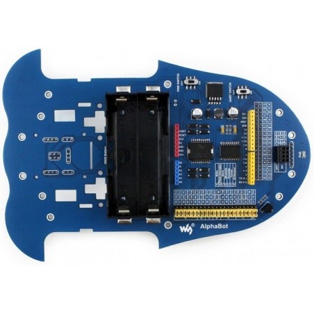 AlphaBot, plataforma robótica móvel compatível com Raspberry Pi e Arduino