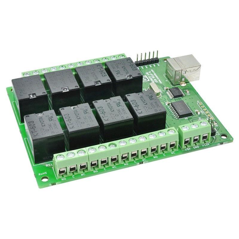 8 Channel USB Relay Module