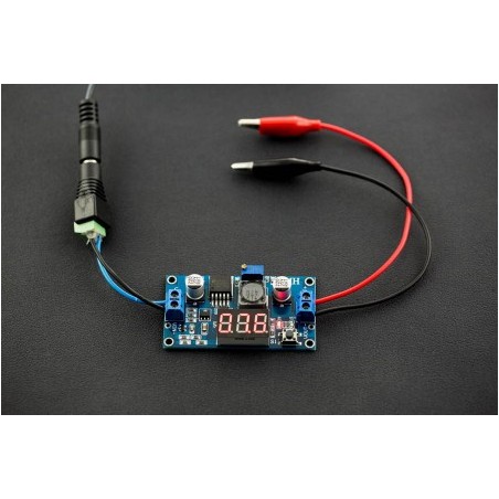 20W Adjustable DC-DC Buck Converter with Digital Display