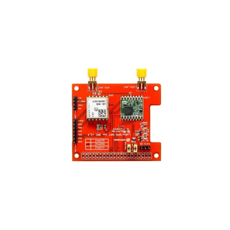 Raspberry Pi LoRa/GPS HAT - support 868M frequency