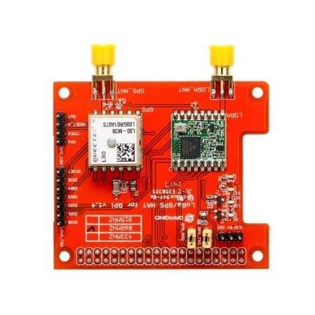Raspberry Pi LoRa/GPS HAT - 868MHz