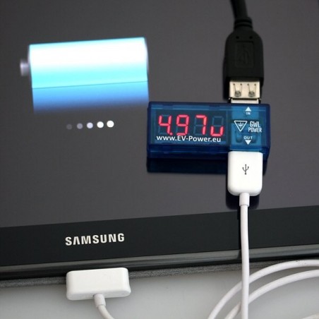 USB meter - measure V and Amp from an USB port
