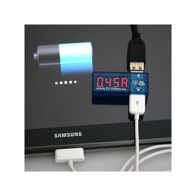 USB meter - measure V and Amp from an USB port