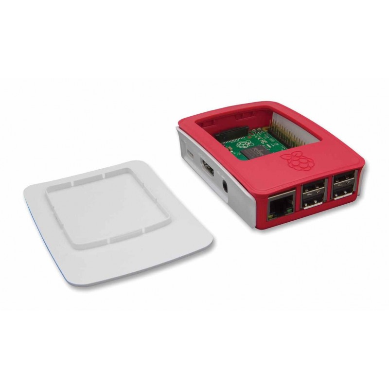 Official Raspberry Pi 3 Red & White Case