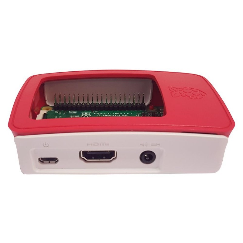 Official Raspberry Pi 3 Red & White Case
