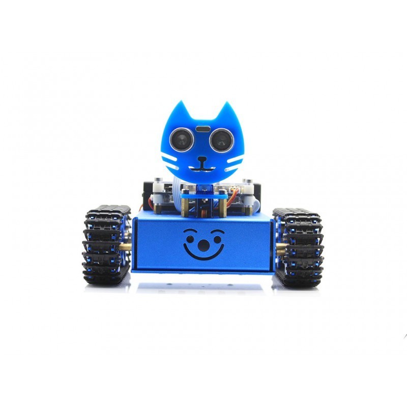 KitiBot, Starter Robot, Graphical Programming, Tracked Version