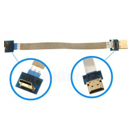 DIY HDMI Cable: Right-angle HDMI Plug Adapter