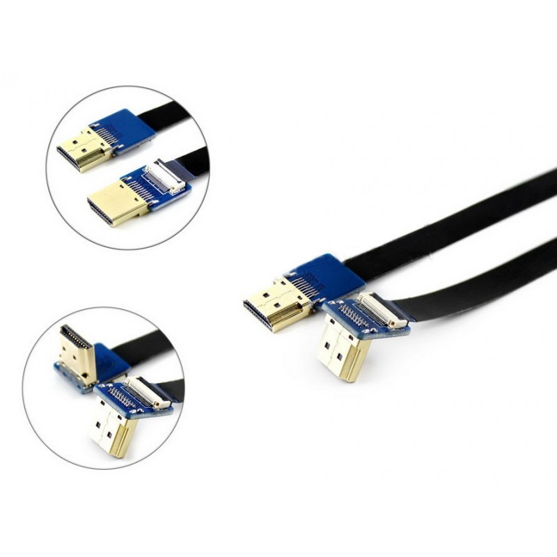 DIY HDMI Cable: Right-angle HDMI Plug Adapter